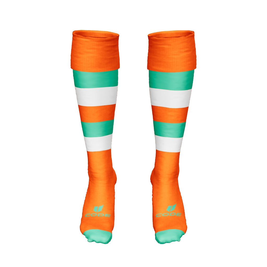 Code Gameday Fold Over Sock 10